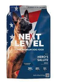 Next Level 40Ib Heros Salute Dog Dry Food – The 4 Paws Market