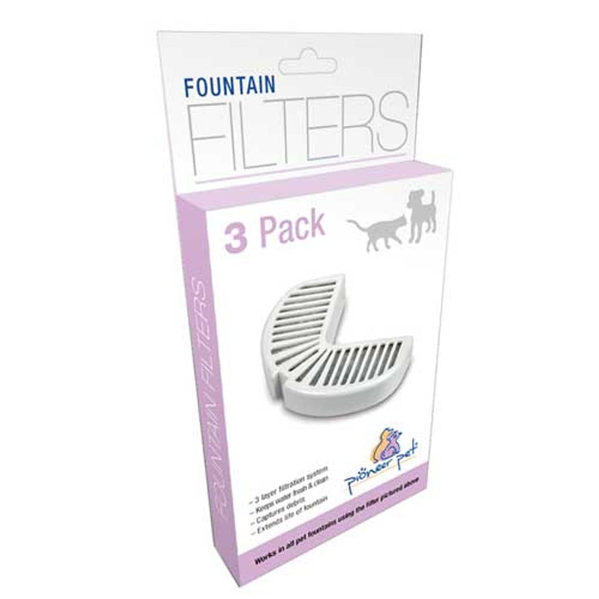 Smart Cat Replacement Filter 3pk Ceramic Stainless Fountain – The 4 ...