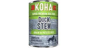 Koha Dog Can Duck Stew Grain Free 12.7oz – The 4 Paws Market